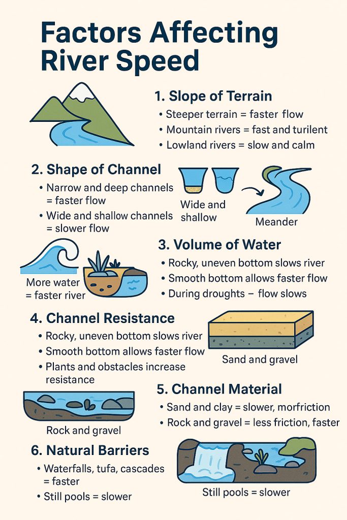 How fast are rivers? - World Rivers