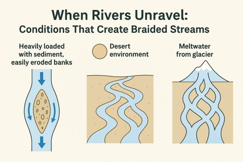 Where Rivers Braid: The Fascinating Dance of Braided Streams - World Rivers
